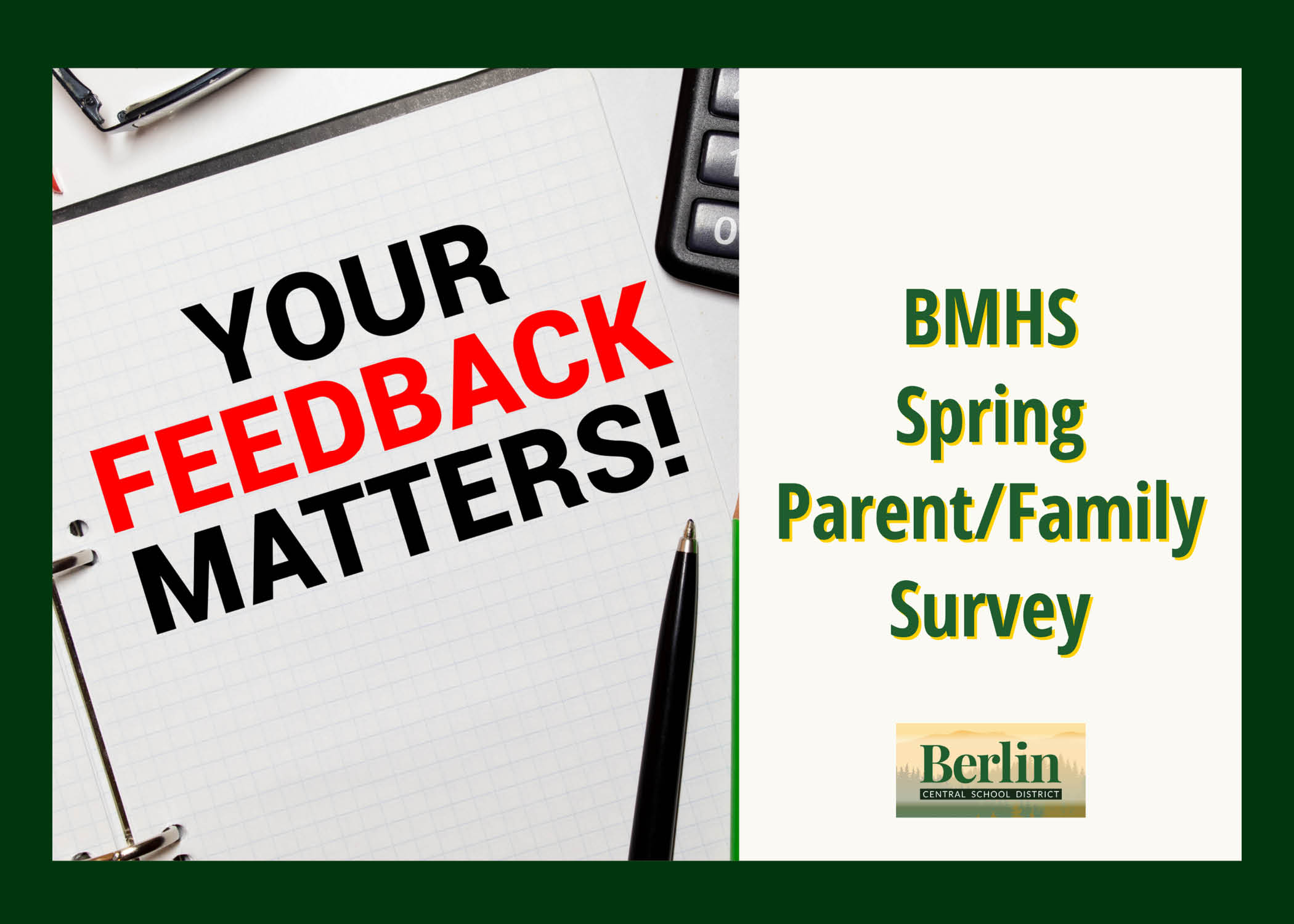 BMHS Parent School Comprehensive Educational Plan Survey | Berlin ...
