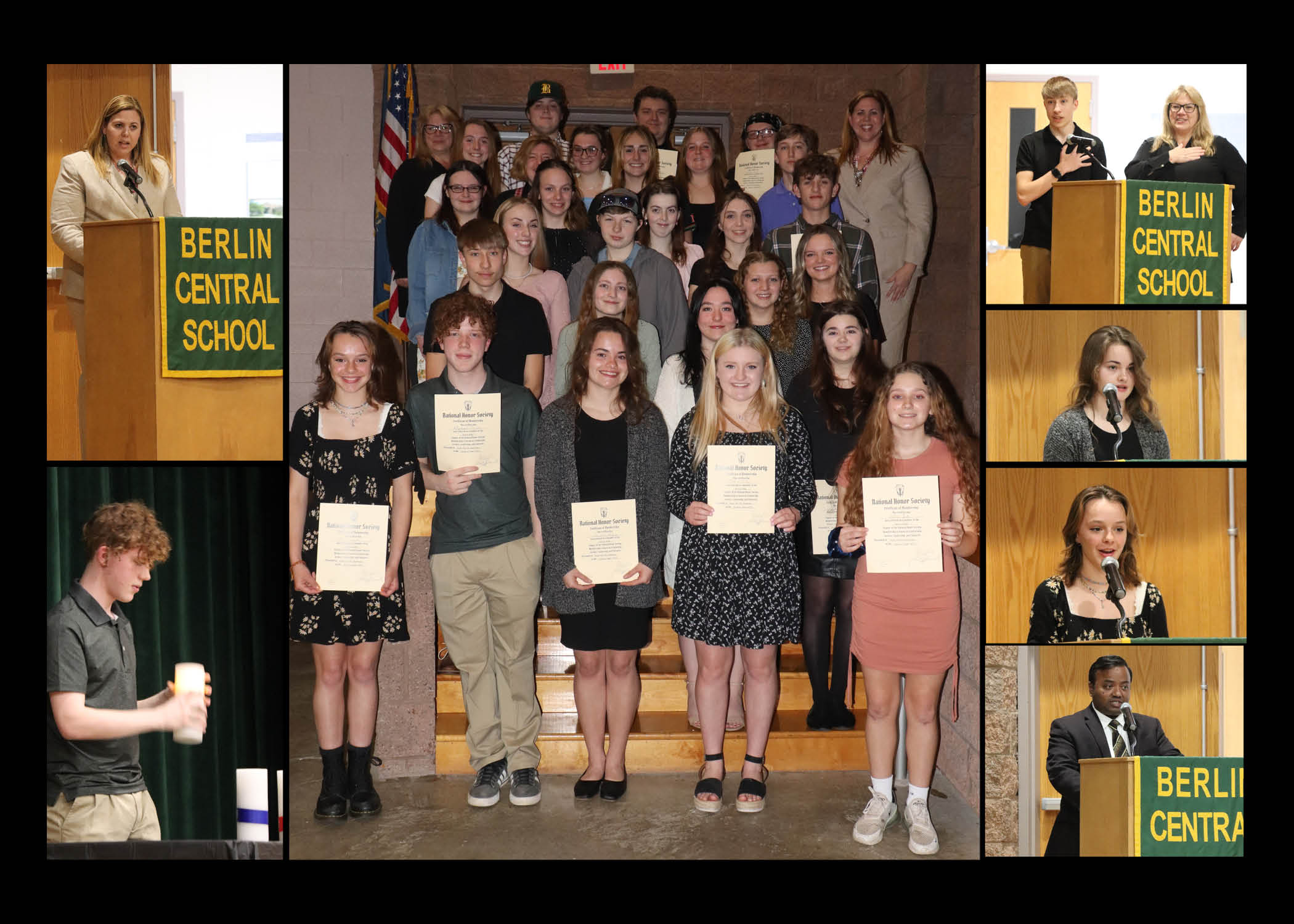 2023 BHS National Honor Society Induction | Berlin Central School District