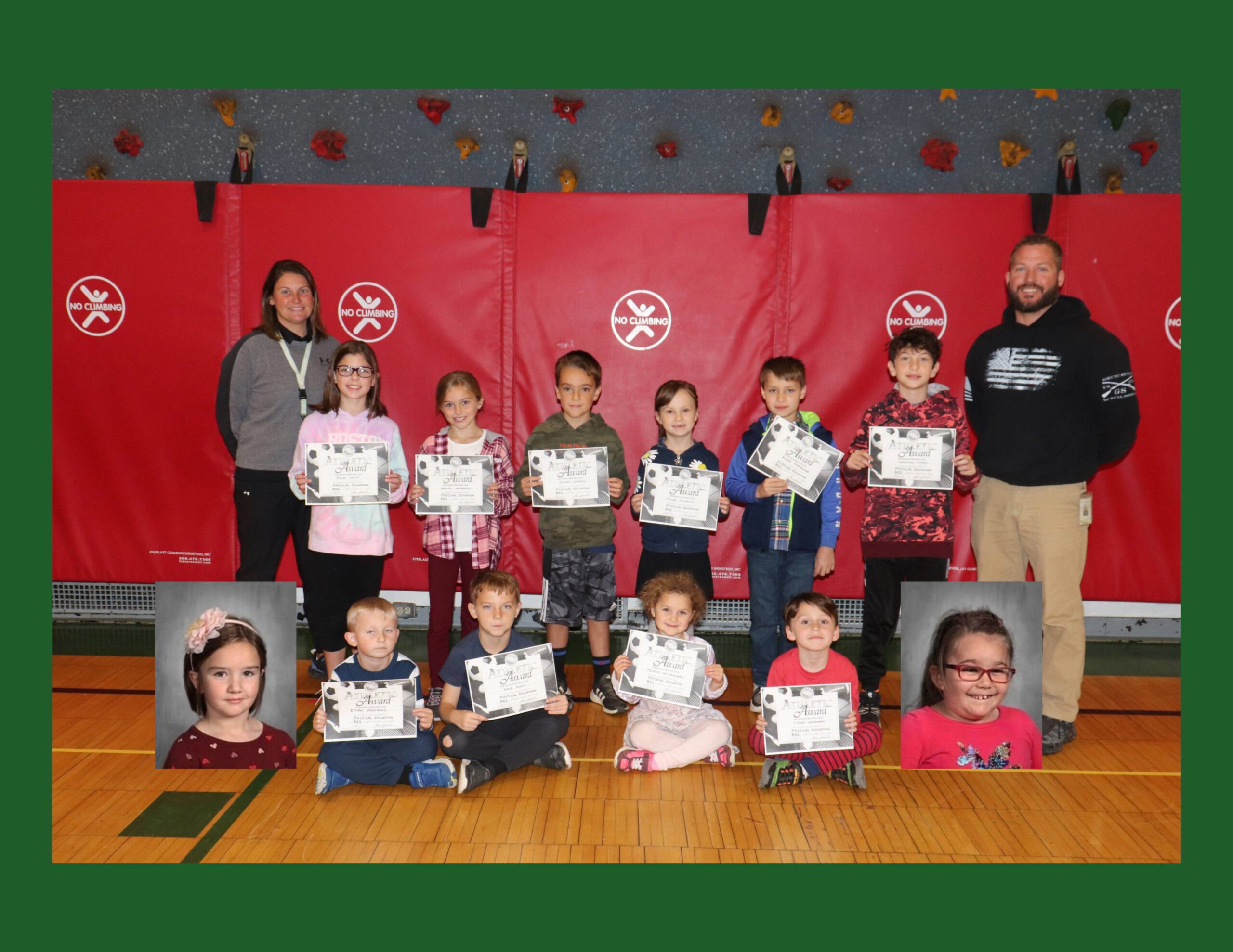 BES Announces September's PE Students of the Month! | Berlin Central ...