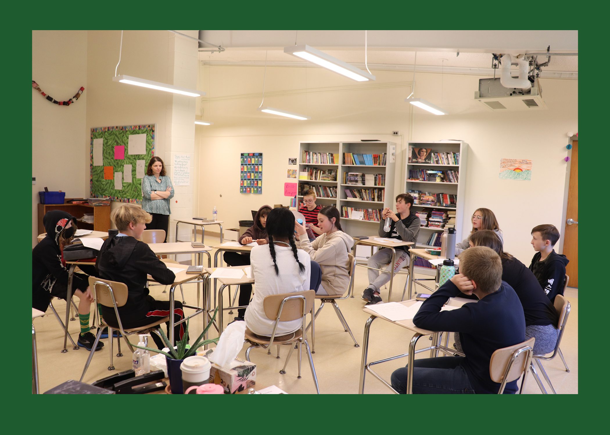 ELA Students Share Ideas in a “Socratic Seminar” | Berlin Central ...