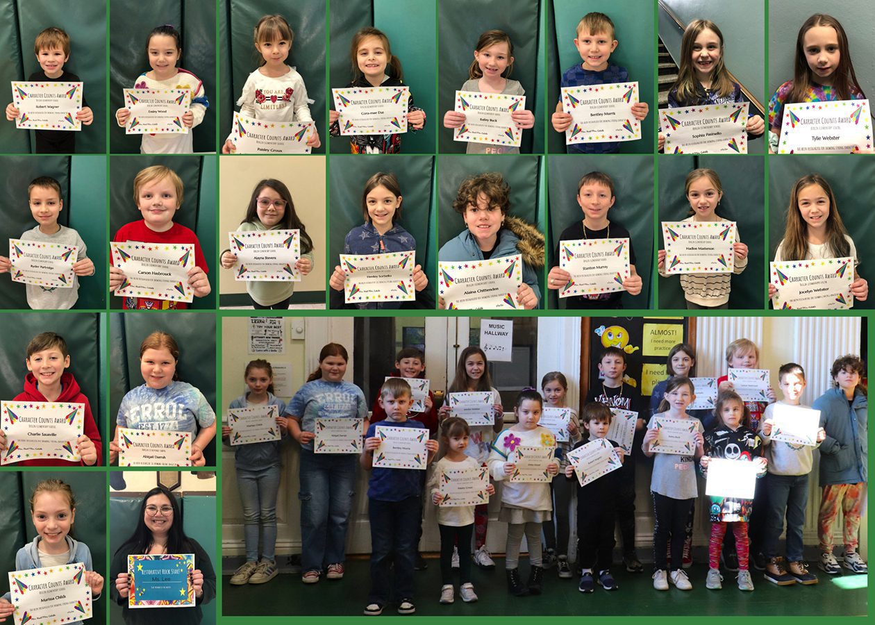 BES' January Character Education Assembly | Berlin Central School District